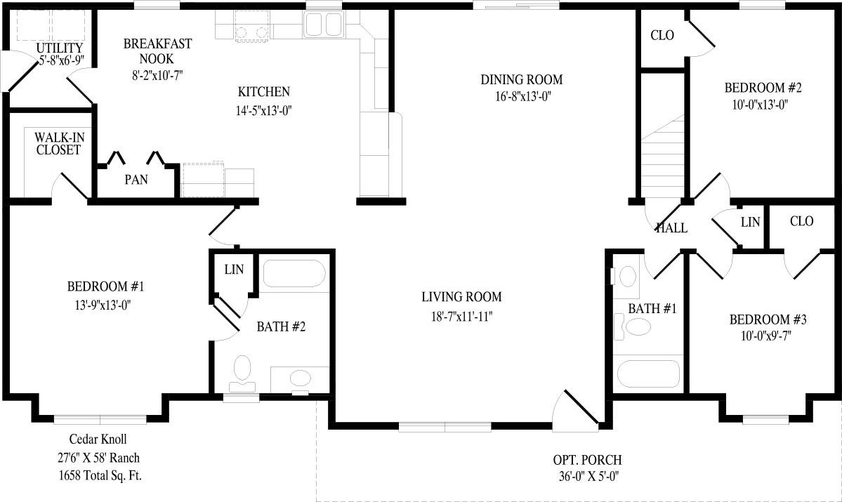 Open Floor Modular Home Plans | Floor Roma